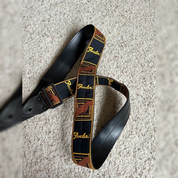 Fender | Other | Fender Legacy Vintage Monogram Guitar Strap | Poshmark